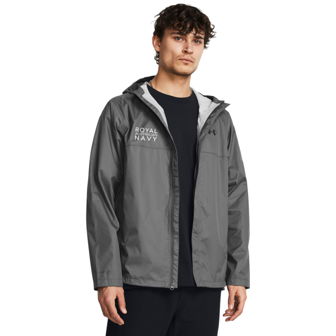 Under Armour Mens Stormproof Cloudstrike 2.0 Jacket - Grey – The Navy's ...